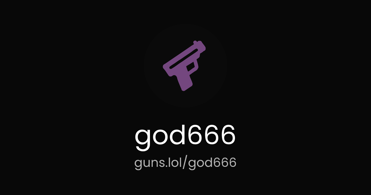 @god666 | guns.lol
