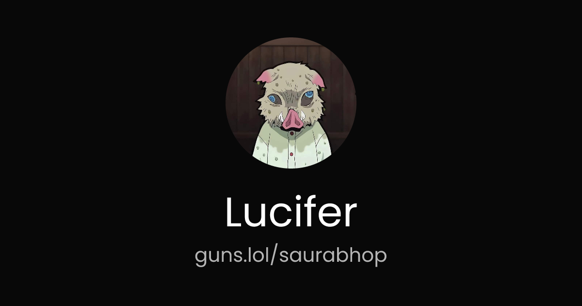 @Lucifer | guns.lol