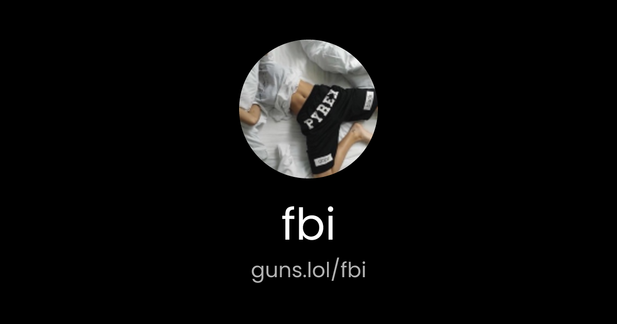 @fbi | guns.lol