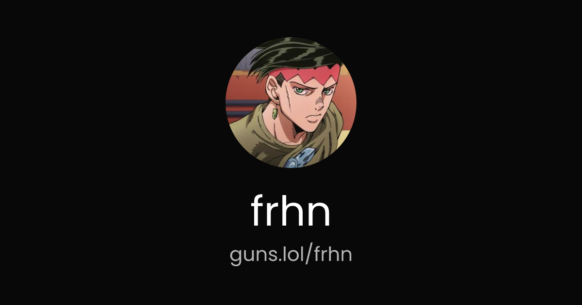 @frhn | guns.lol