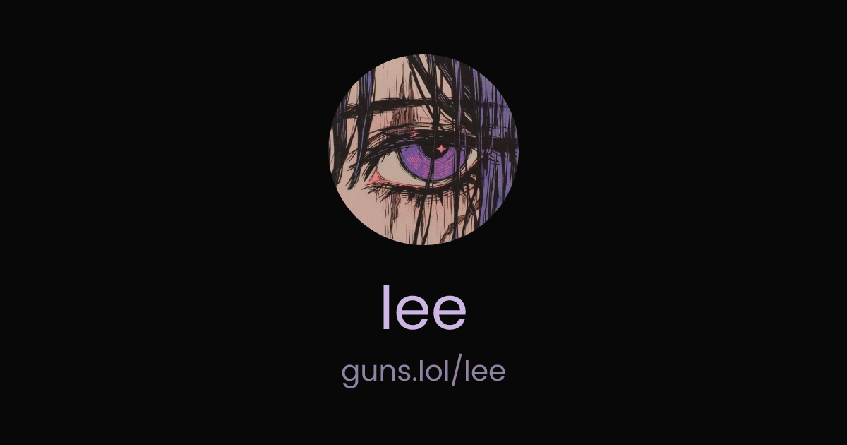 @lee | guns.lol
