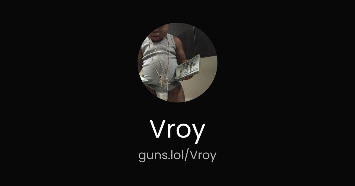 @Vroy | guns.lol