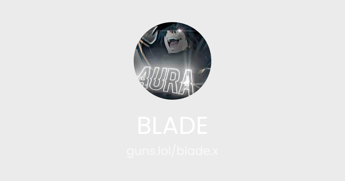 @BLADE | guns.lol