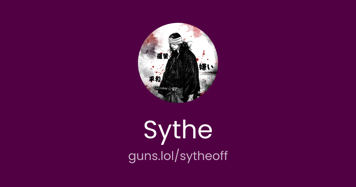 @Sythe | guns.lol