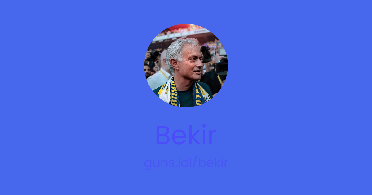 @Bekir | guns.lol