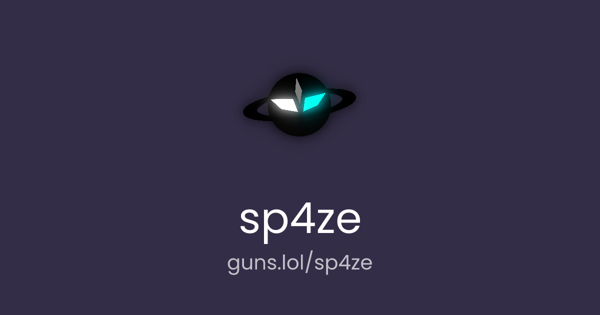 @sp4ze | guns.lol