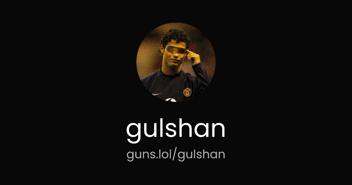 @gulshan | guns.lol