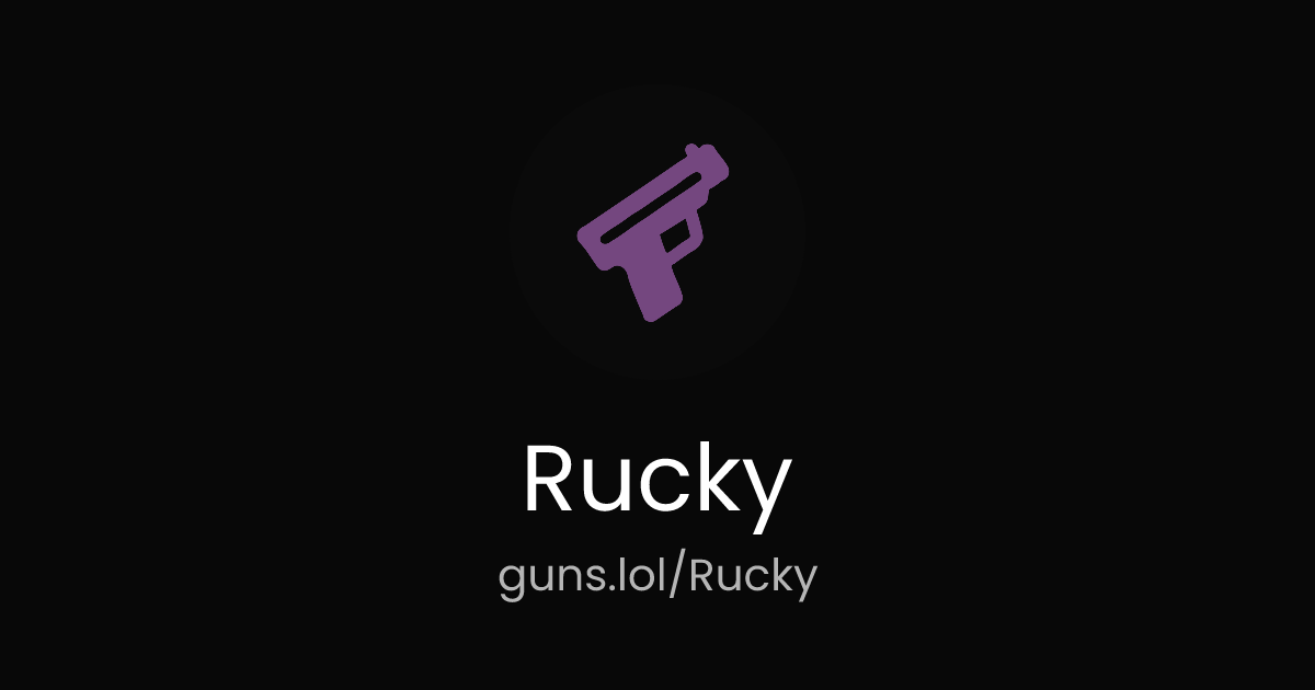 @Rucky | guns.lol