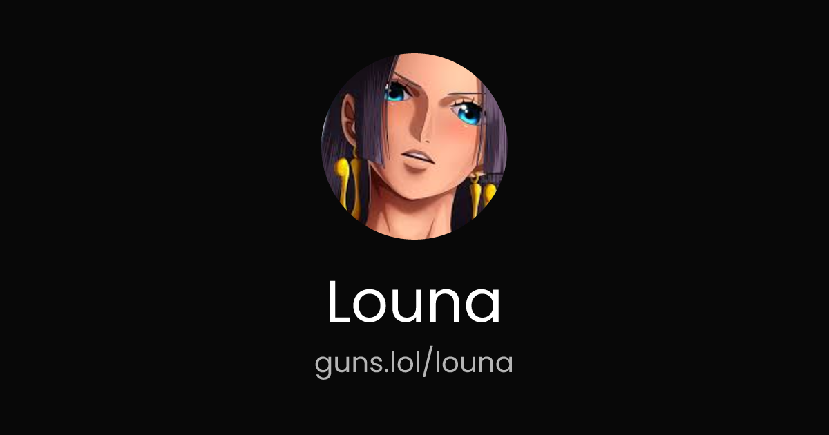 @Louna | guns.lol
