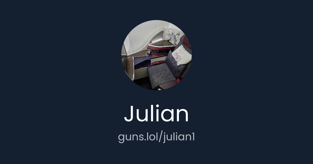 @Julian | guns.lol
