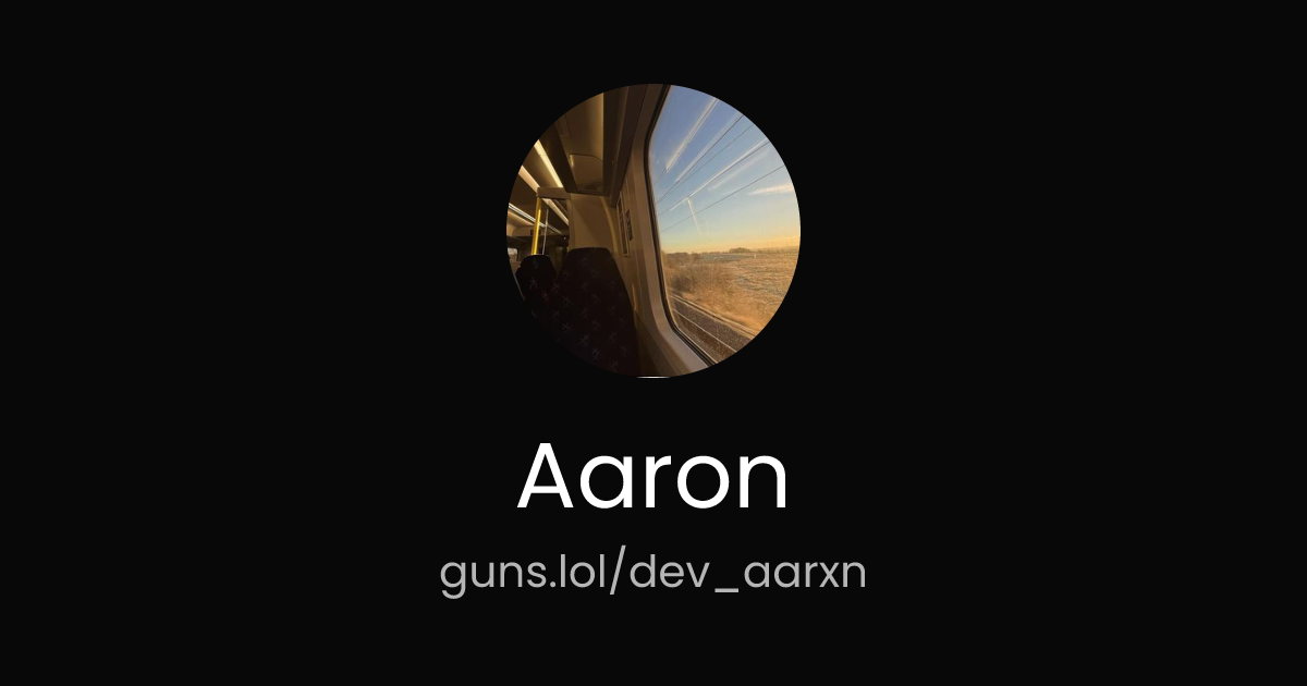 @Aaron | guns.lol