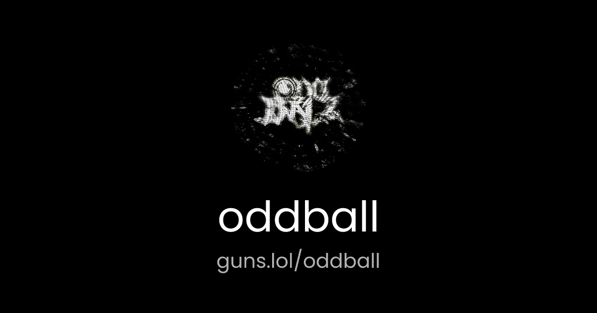 @oddball | guns.lol