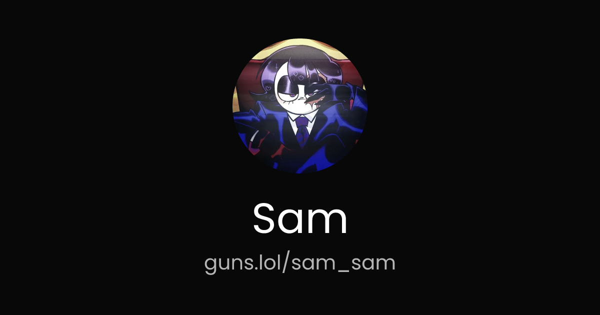@Sam | guns.lol