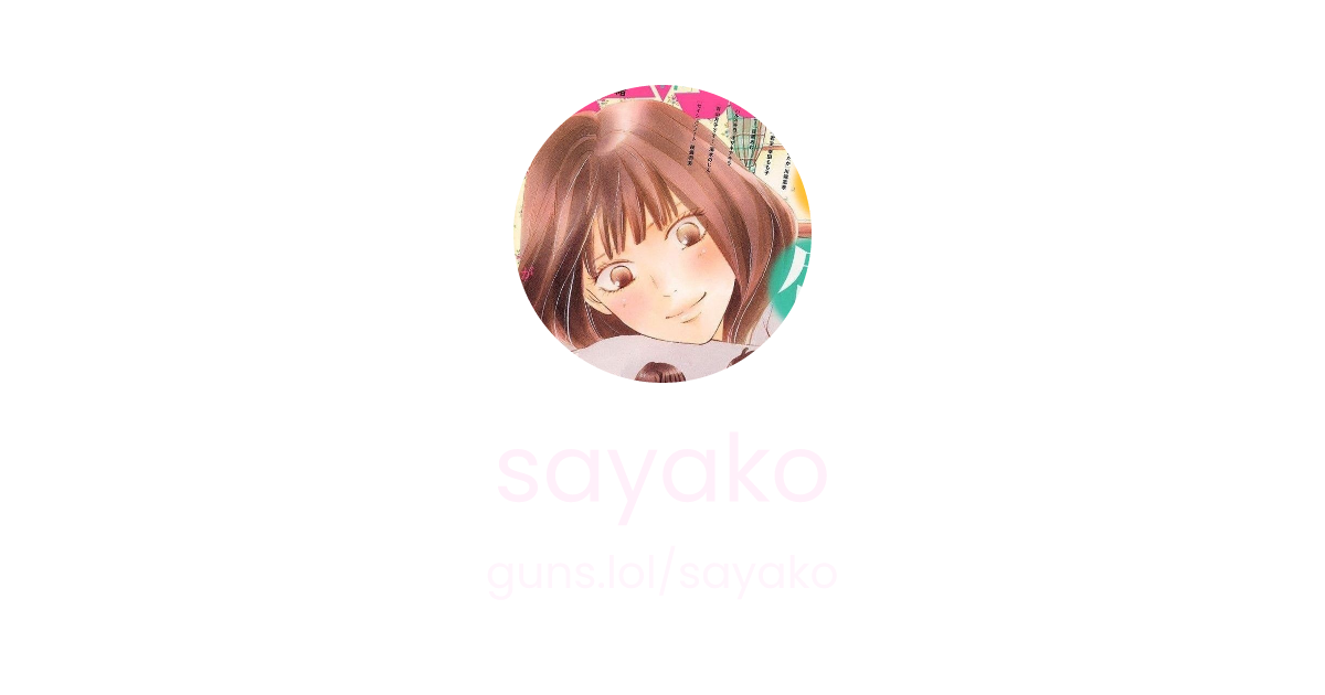 @sayako | guns.lol