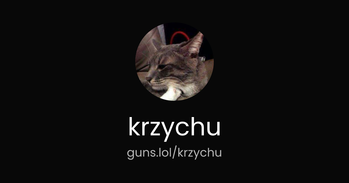 @krzychu | guns.lol