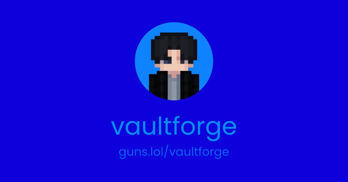 @vaultforge | guns.lol