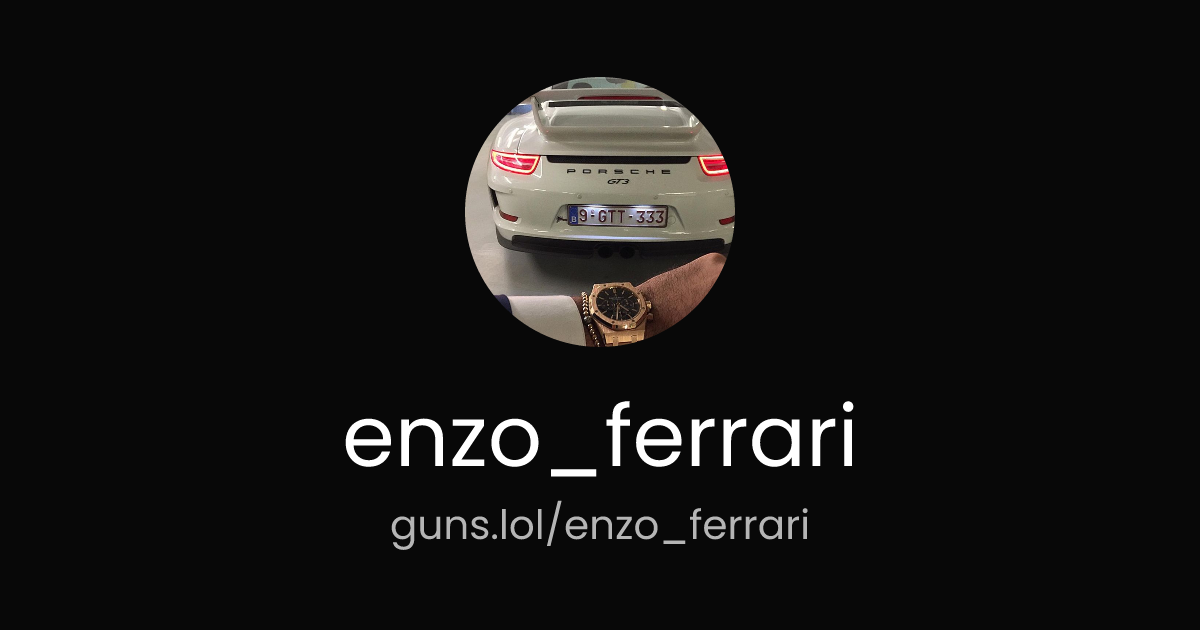 @enzo_ferrari | guns.lol
