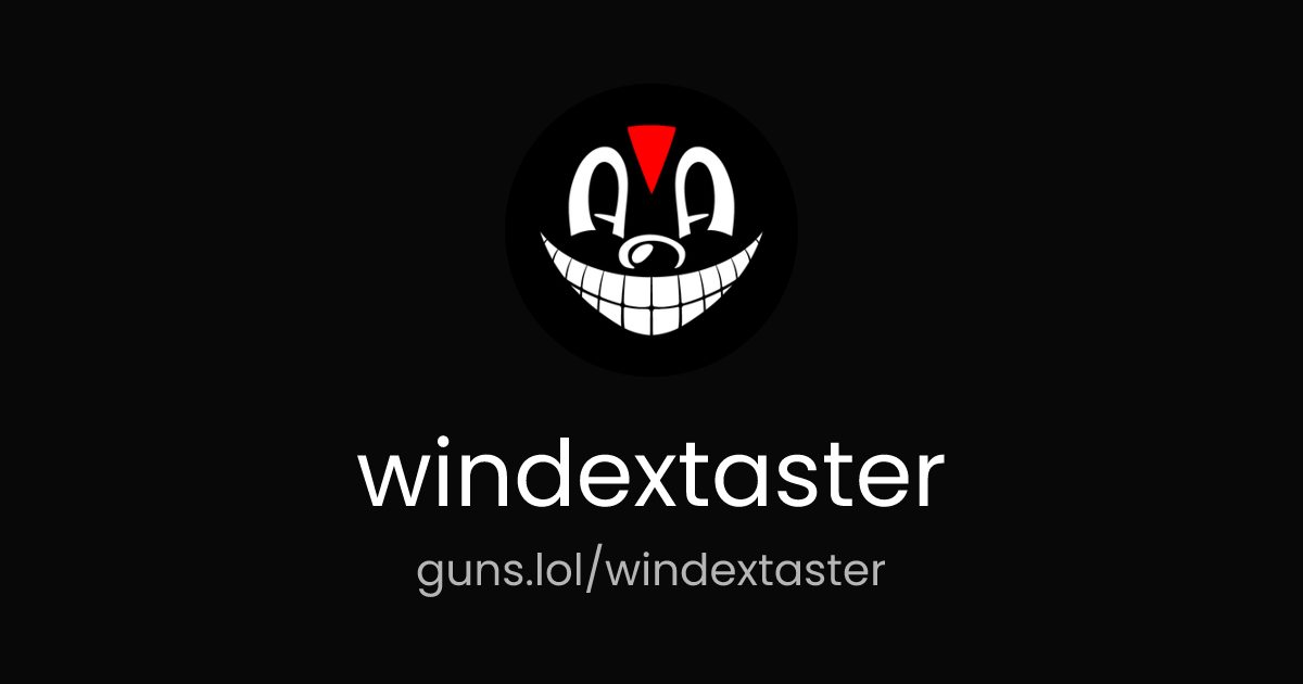 @windextaster | guns.lol