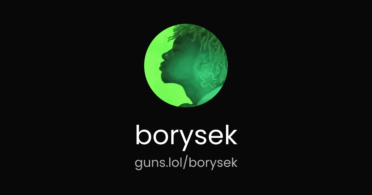 @borysek | guns.lol