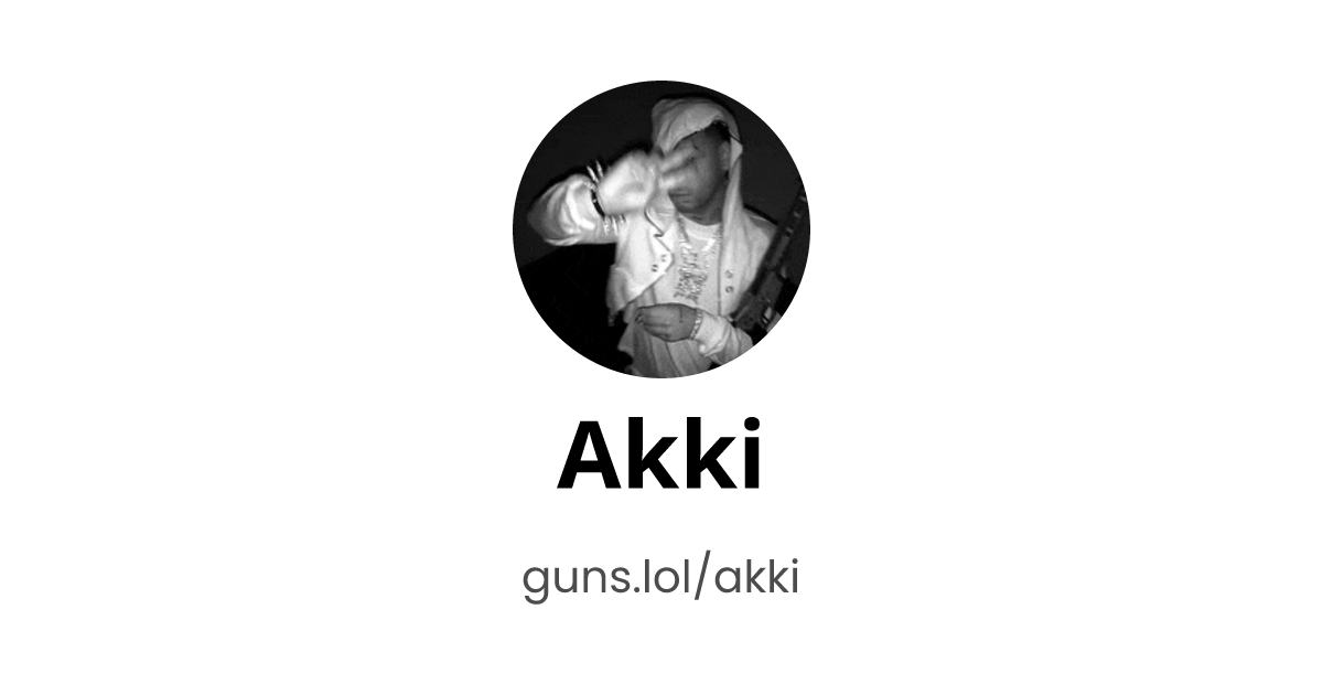 @𝐀𝐤𝐤𝐢 | guns.lol