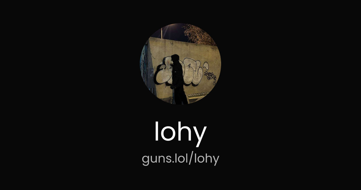 @lohy | guns.lol