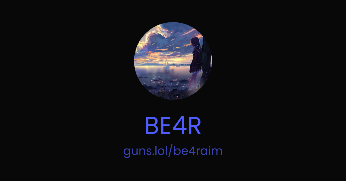 @BE4R | guns.lol