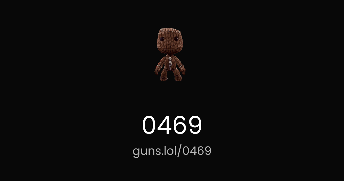 @0469 | guns.lol