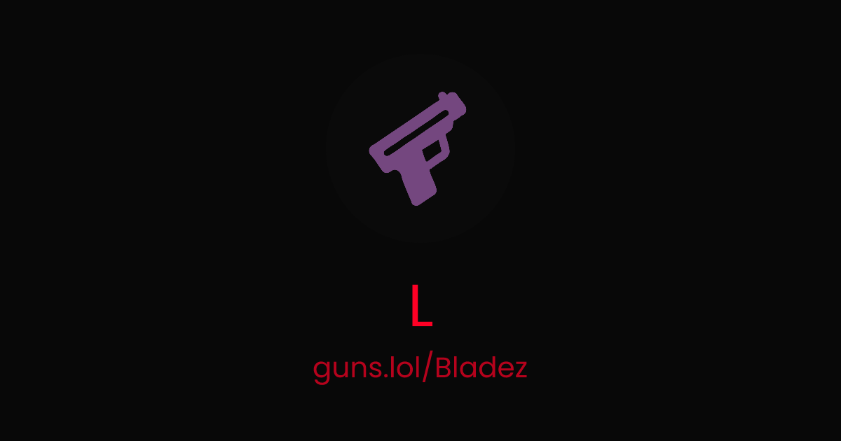 @L | guns.lol