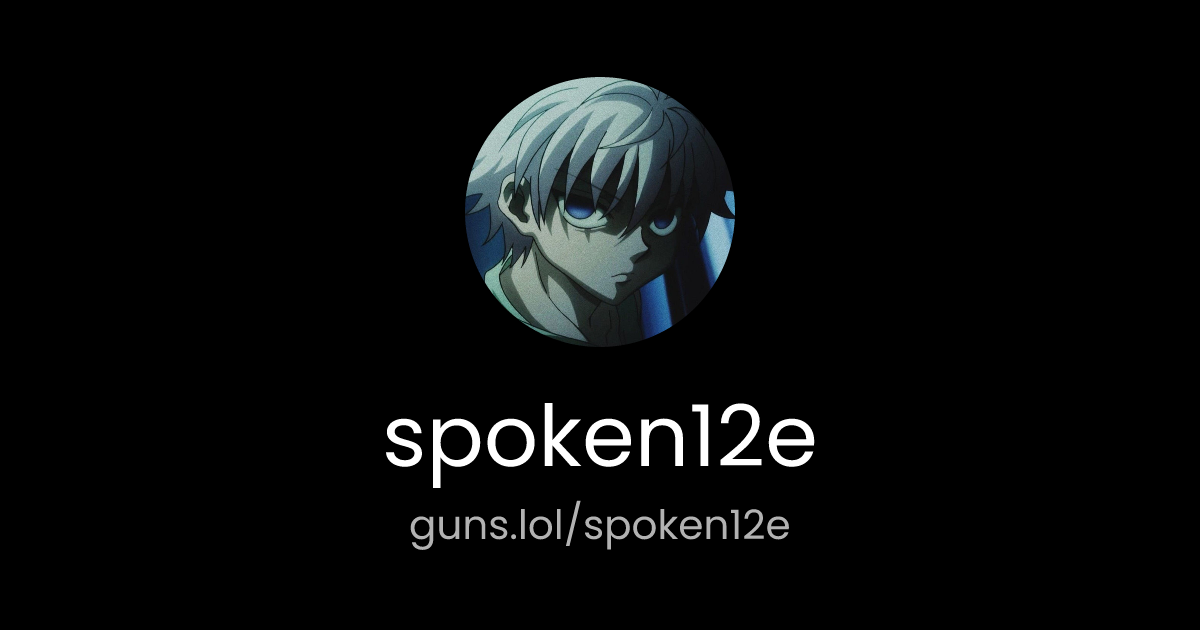 @spoken12e | guns.lol