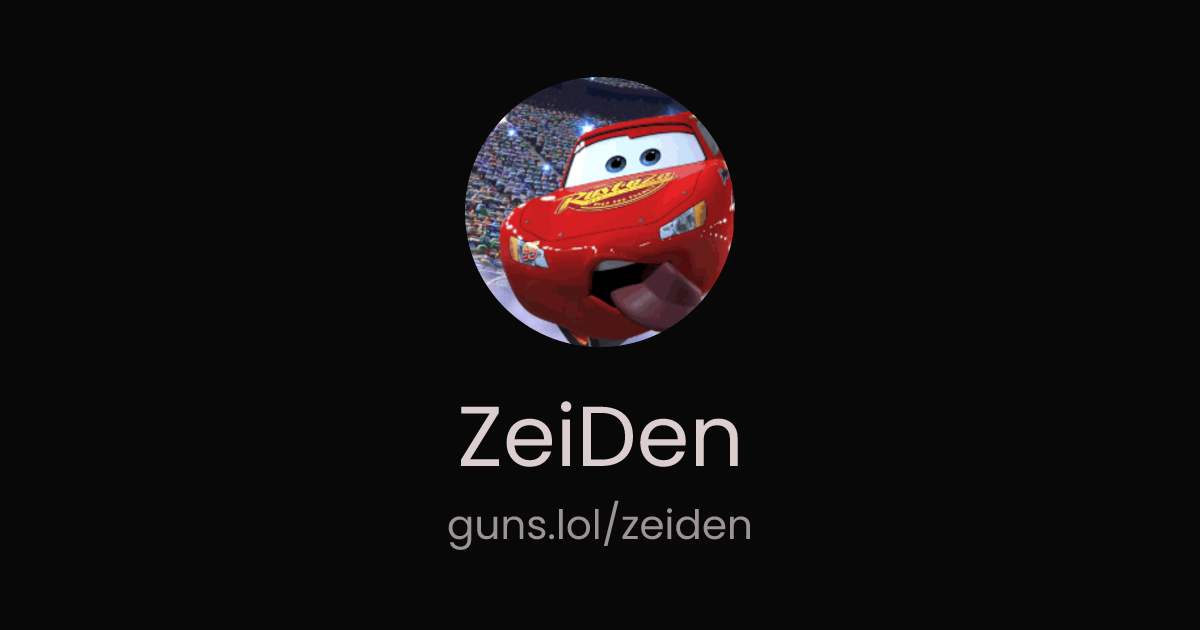 @ZeiDen | guns.lol