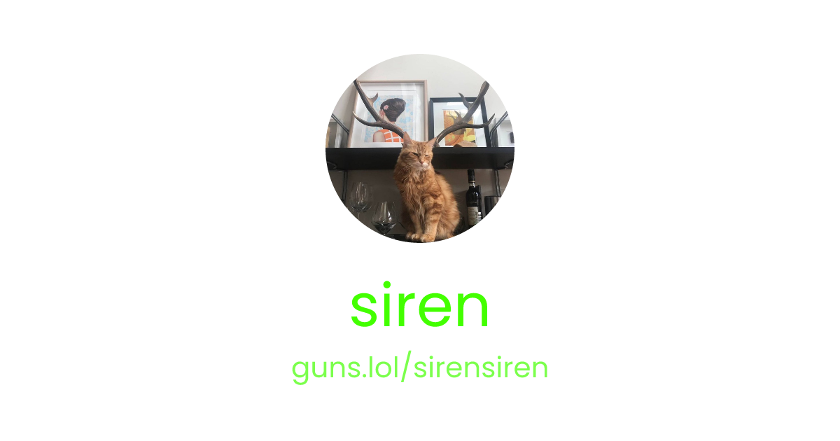 @siren | guns.lol