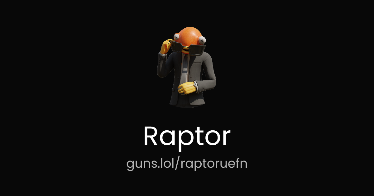 @Raptor | guns.lol