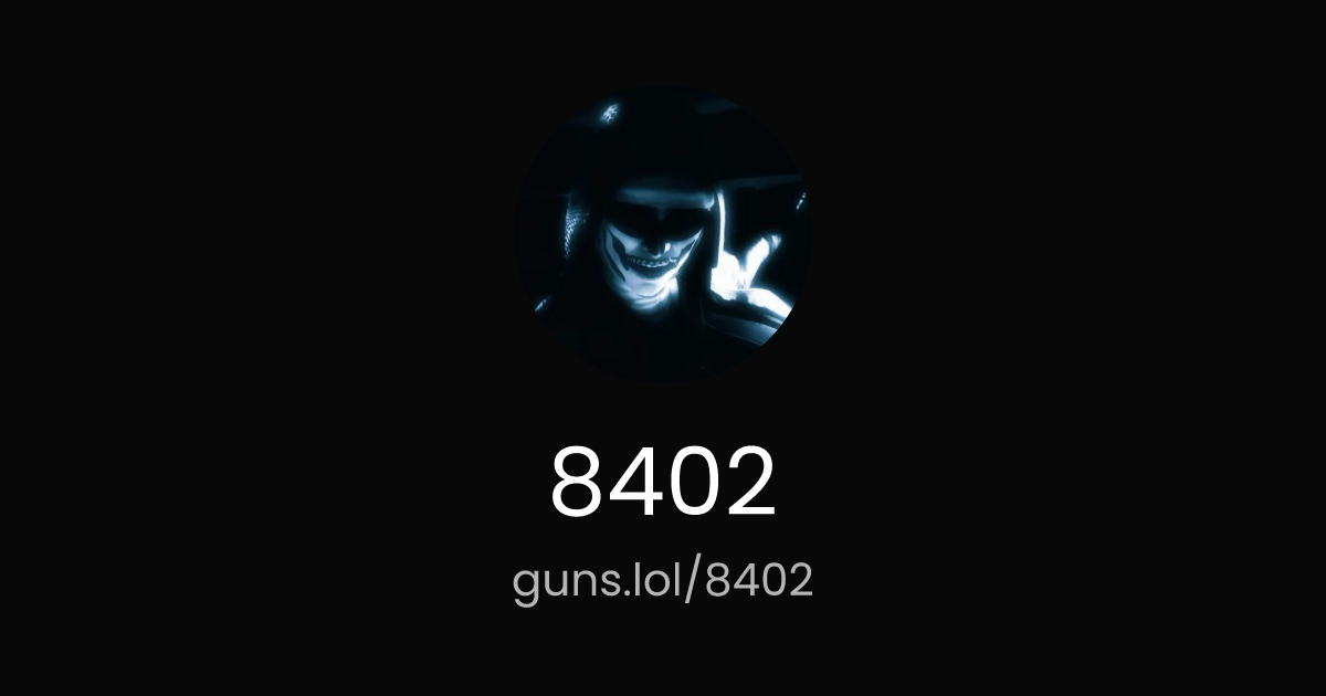 @8402 | guns.lol