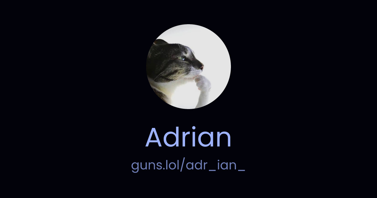 @Adrian | guns.lol
