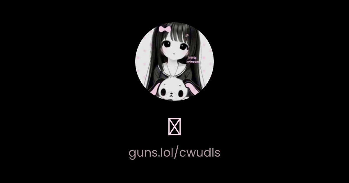 @𐂯 | guns.lol