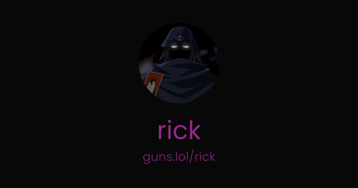 @rick | guns.lol