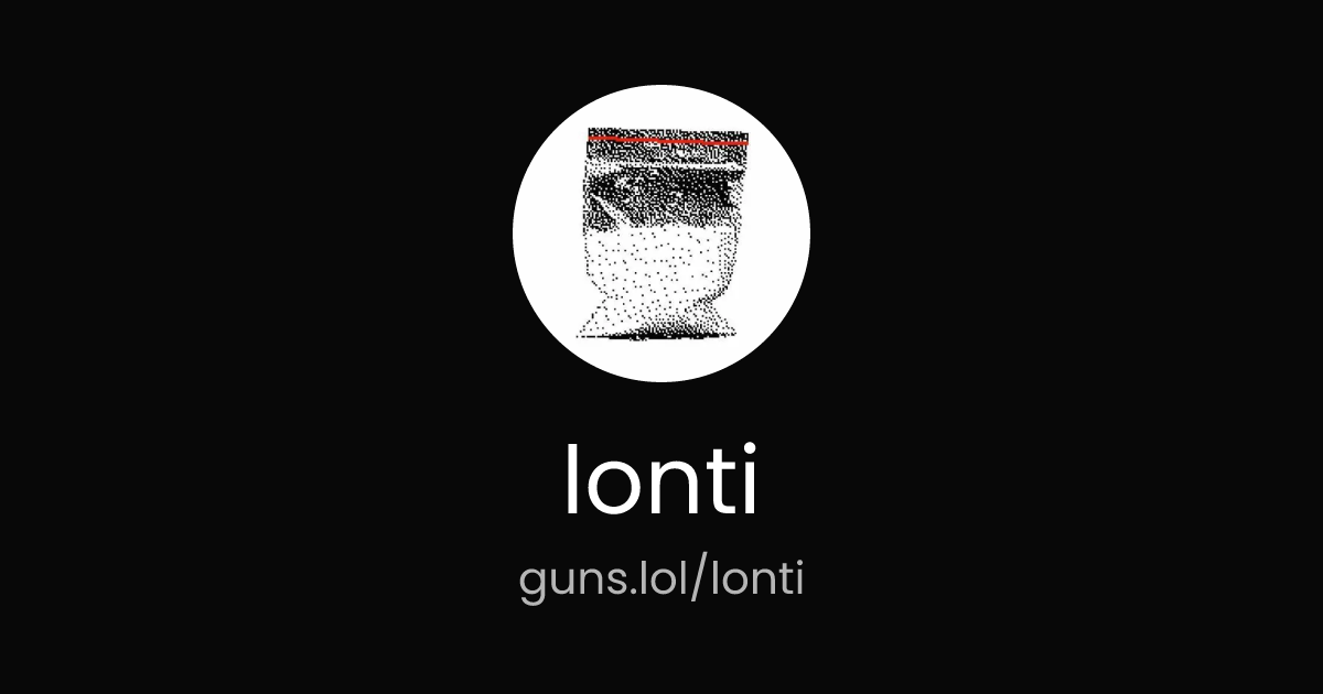 @lonti | guns.lol