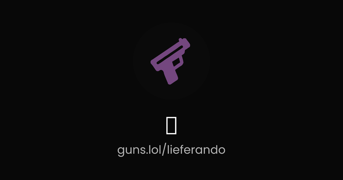 @ㅤ | guns.lol