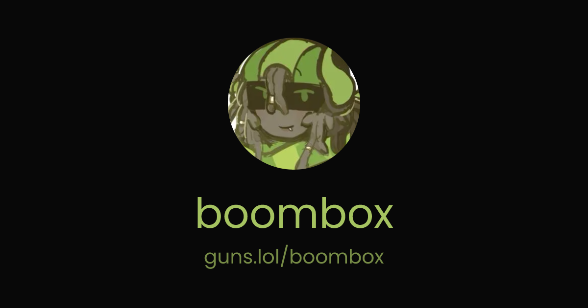 @boombox | guns.lol