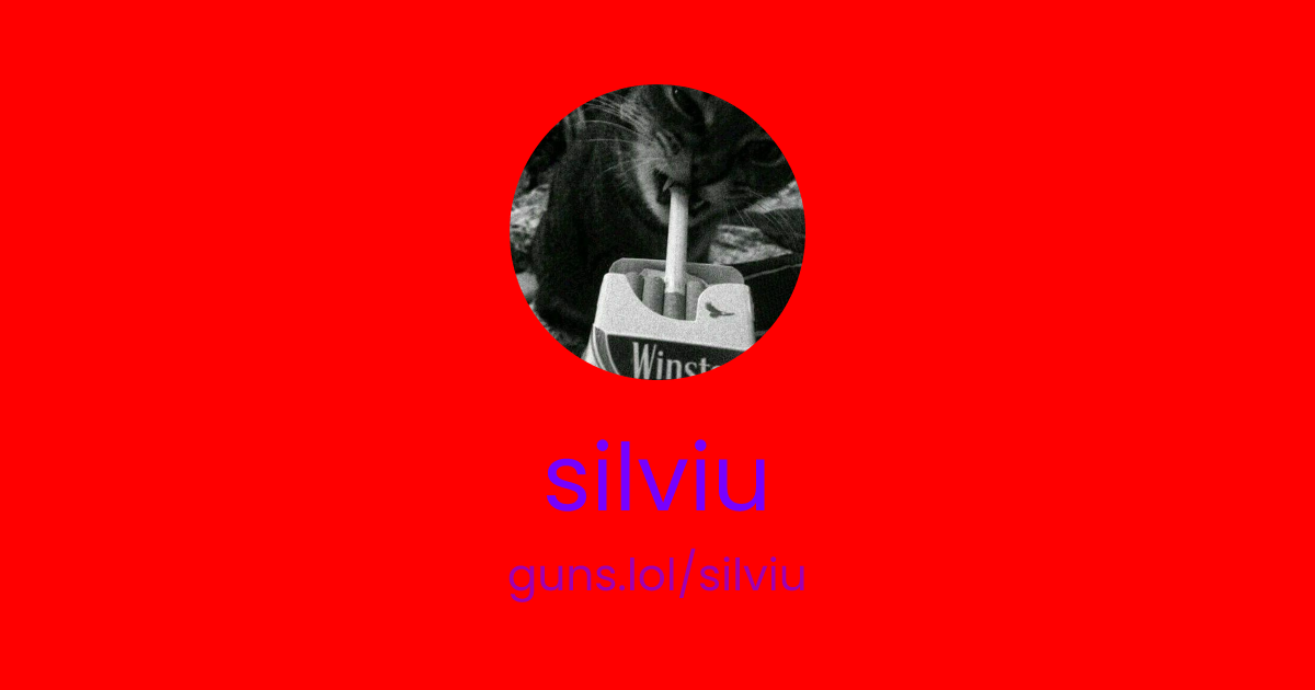 @silviu | guns.lol