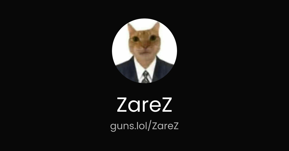 @ZareZ | guns.lol