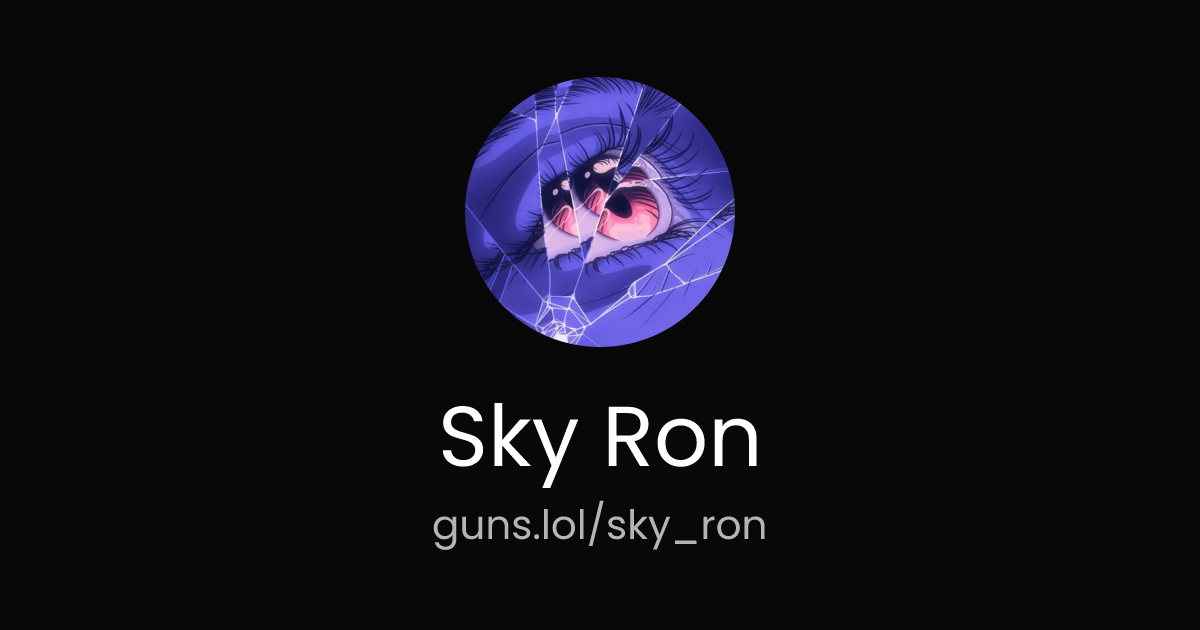 @Sky Ron | guns.lol