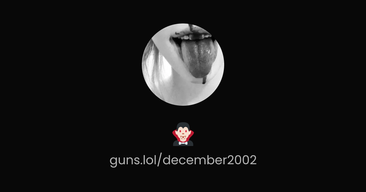 @🧛🏻‍♂️ | guns.lol