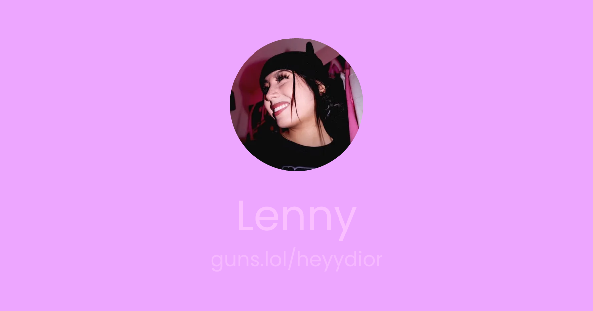 @Lenny | guns.lol