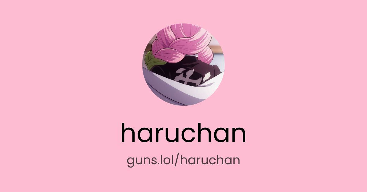 @haruchan | guns.lol